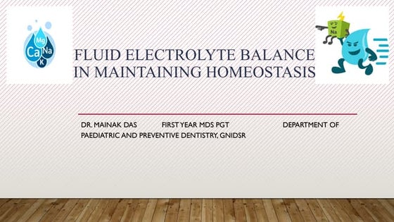 Physiological salt solution - PSS | PPTX