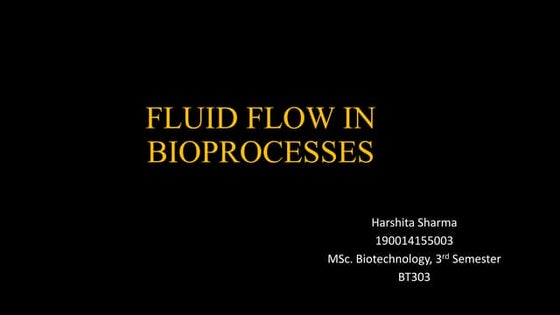 Rheology Of Fluids | PPT | Chemistry | Science