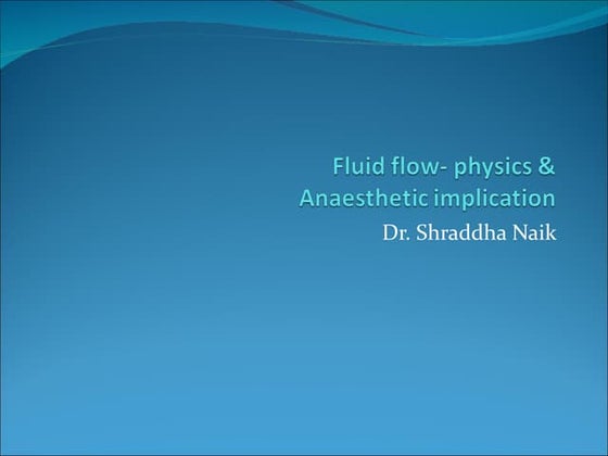 DYNAMICS OF FLOW.ppt