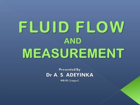 Types of flow in fluid mechanics | PPTX