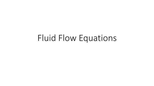 Types of fluid flow best ppt | PPTX