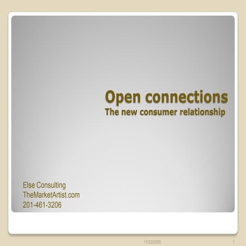 Open Communications | PDF | Technology & Computing