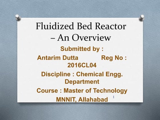 Bubble column reactor | PPTX | Chemistry | Science