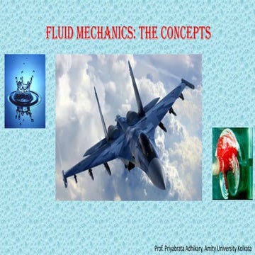 Fluid Mechanics: The Concepts | PDF