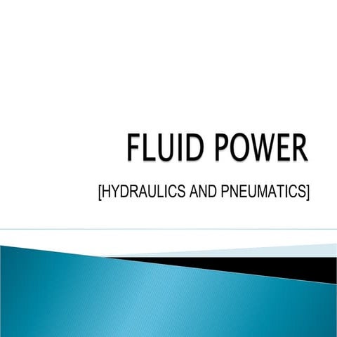 Fluid power | PPT