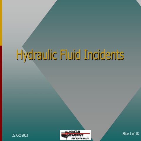 Fluid Power Incdent inyection involving hidraulic | PDF