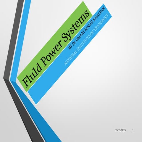 Fluid power LSYSTEM TYPES AND HOW THE ARE CLASSIFIED EASYL IN POWER ...