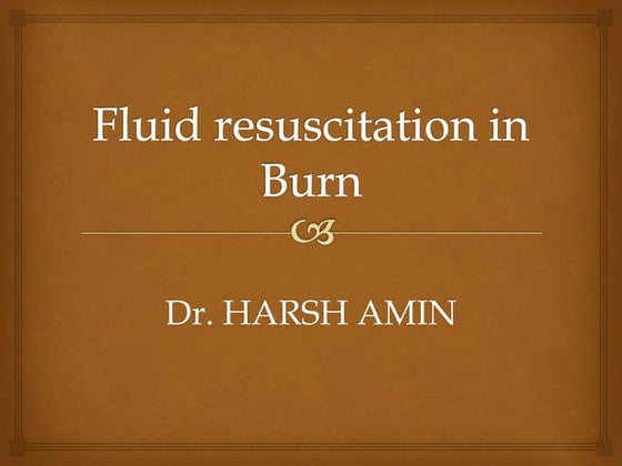 pathophysiology of burn | PDF