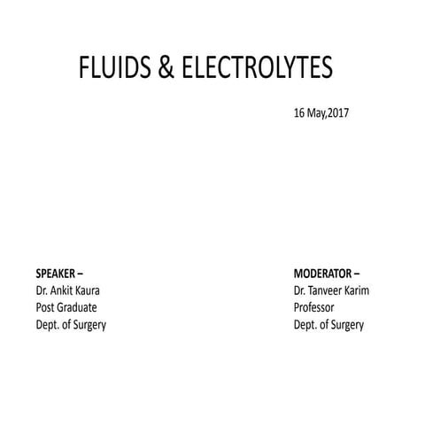 isolyte and preperations | PPTX