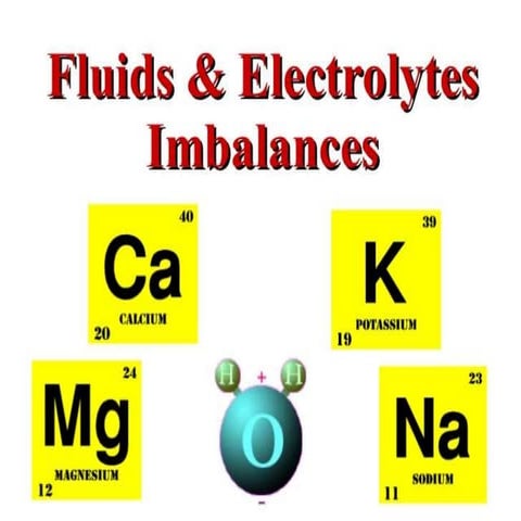 Fluids and electrolytes balance | PPT