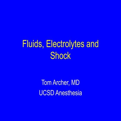 Fluids__electrolytes_and_shock.ppt | Chemistry | Science