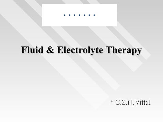 IV FLUIDS, TYPES AND CLASSIFICATION pptx | PPT