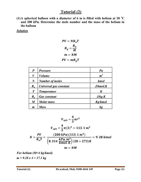 Tutorial # 3 +solution | PDF