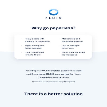 Digitizing paperwork and collecting data with Fluix | PDF