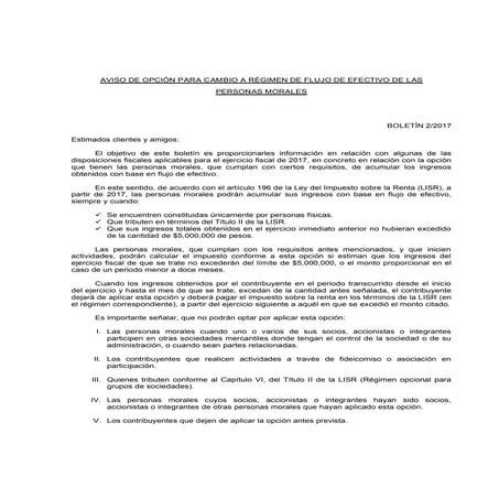 RESICO REGIMEN SIMPLIFICADO DE CONFIANZA PM | PDF