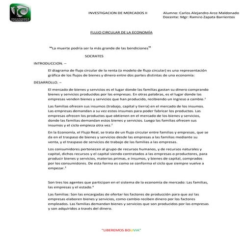 Flujo circular | PDF