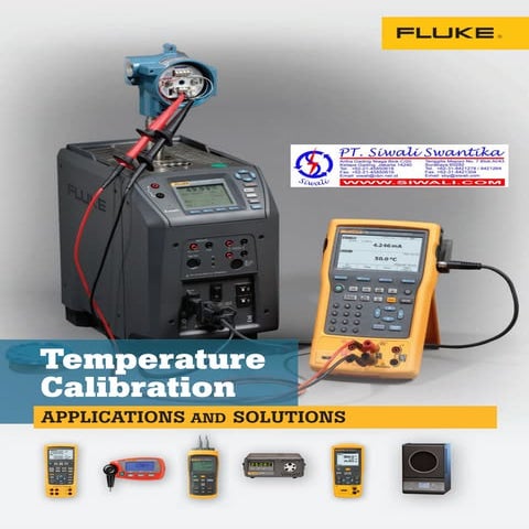 Fluke 714B Thermocouple Calibrator, Yellow Brown Black Red, 40% OFF