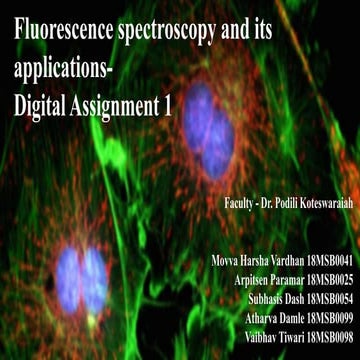 Fluorescence | PPTX