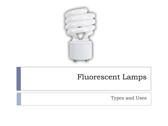 Common problems with fluorescent tubes | PDF