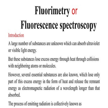 Fluorimetry, principle, Concept of singlet,doublet,and triplet ...