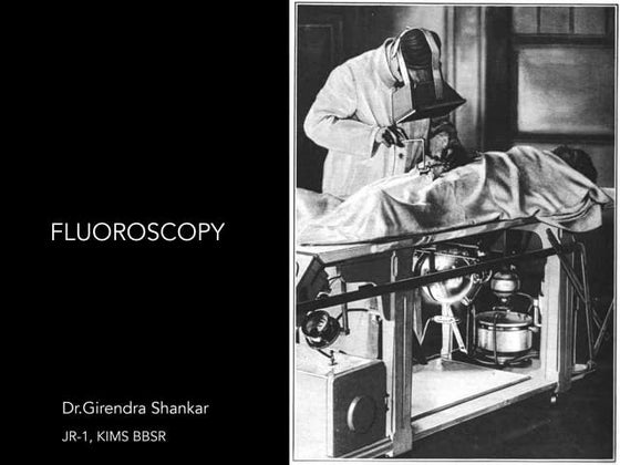 Digital Fluoroscopy Imaging System | PPT