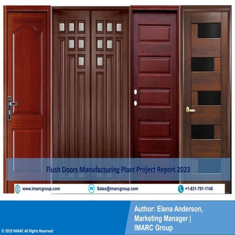 Flush Doors Manufacturing Unit | Project Report 2023: Machinery, Raw ...