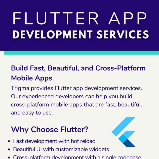 Trigma - Your One-Stop Shop for Flutter App Development | PDF