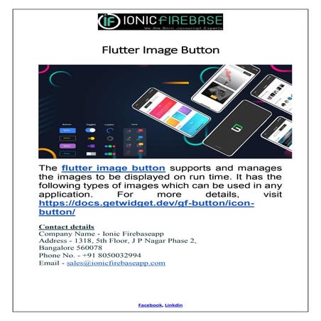 Flutter Image Button.pdf | Social Networking | Internet