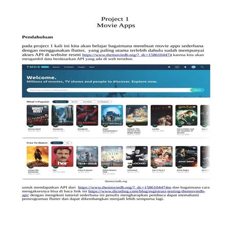 Flutter movie apps tutor | PDF