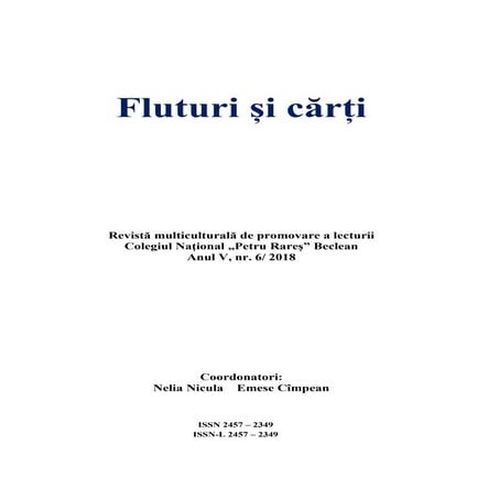 „Fluturi și cărți”, nr. 6 - 2018 | PDF