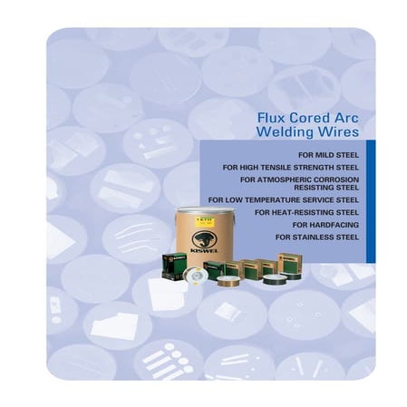 Flux Cored - Arc Welding Wires | PDF