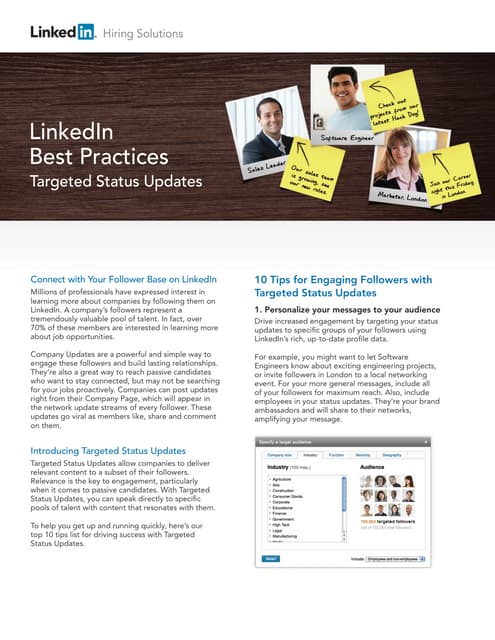 Linkedin Overview Tab Guide | PDF