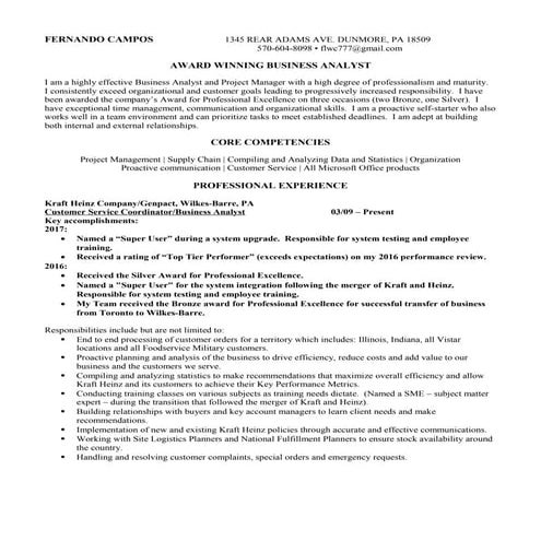 Sandra's Resume 06-16 | DOCX