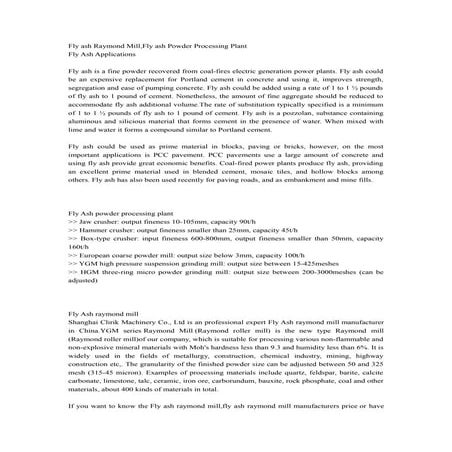 Barite grinding mill | DOC