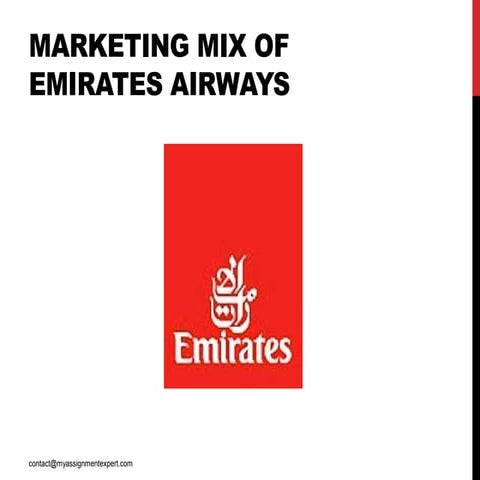 Branding strategy of emirates airlines | PDF