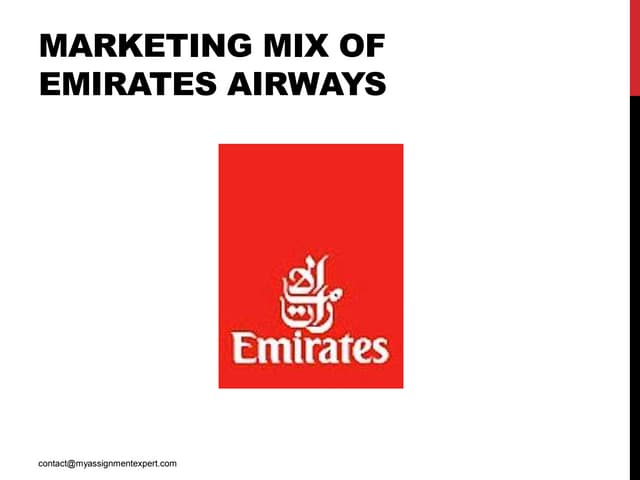Branding strategy of emirates airlines | PDF