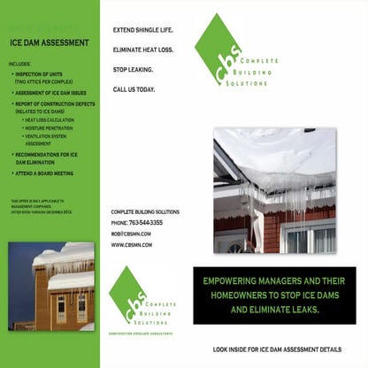 Flyer Ice Dam | PPT