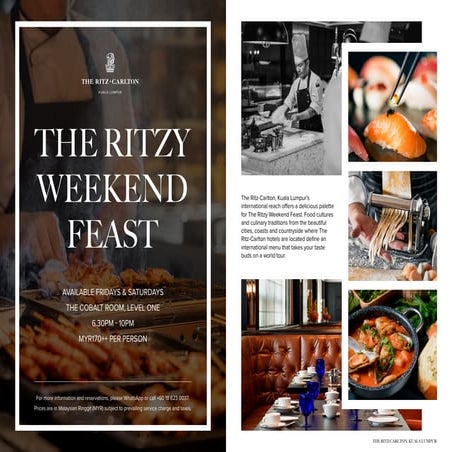Flyer for promotion of The Ritzy Weekend Feast.pdf