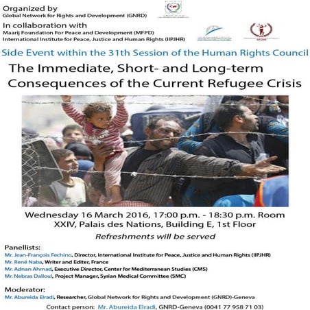 Flyer_United Nations Human Rights Council Side Event | PDF