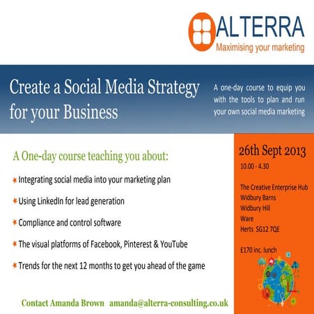 Create a Social Media Strategy for your Business | PDF