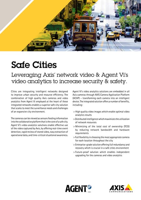 Axis deployable 4G/LTE solution | PPT