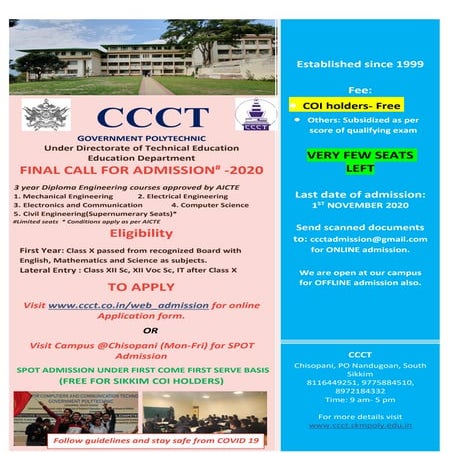 Flyer final call | PDF