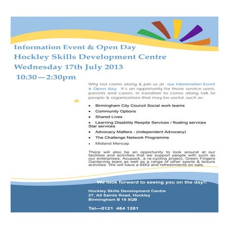 Flyer for event | PDF