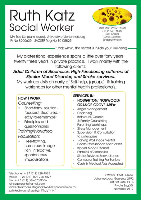 Ruth katz curriculum vitae | PDF