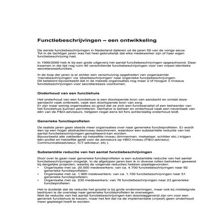 Flyer Generiek Functiehuis | DOC