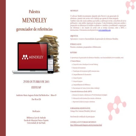 Mendeley: manual do usuário | PDF