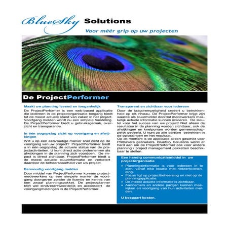 Projectbeheersing | PDF