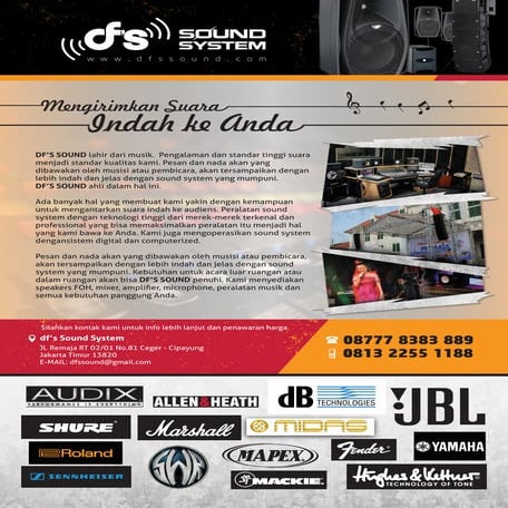 Flyer df's Sound System | PDF