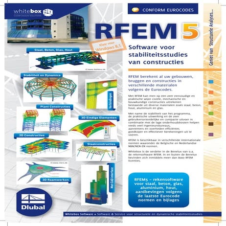 RFEM5 rekensoftware - oplossingen voor de Benelux | PDF