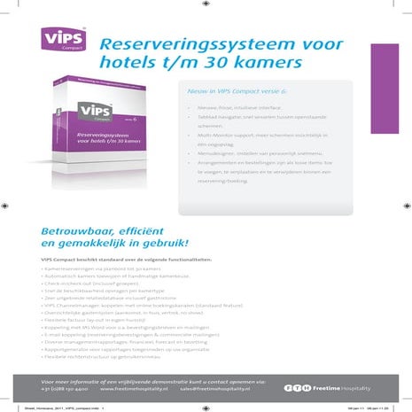 Flyer Vips Compact | PDF